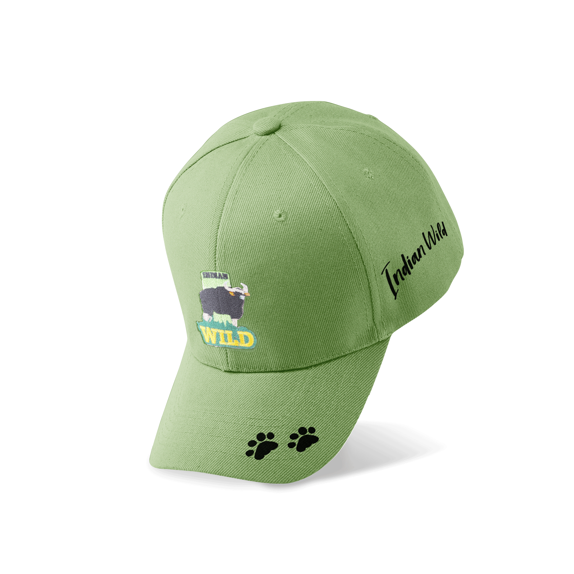 Indian Gaur Forest Green Cap – Jungle I